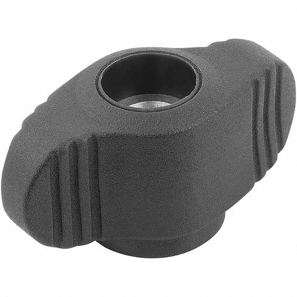 KIPP - M5 Hole Thread, 28mm Head Length, Female Insert Bar / Wing Knob | MSC Direct