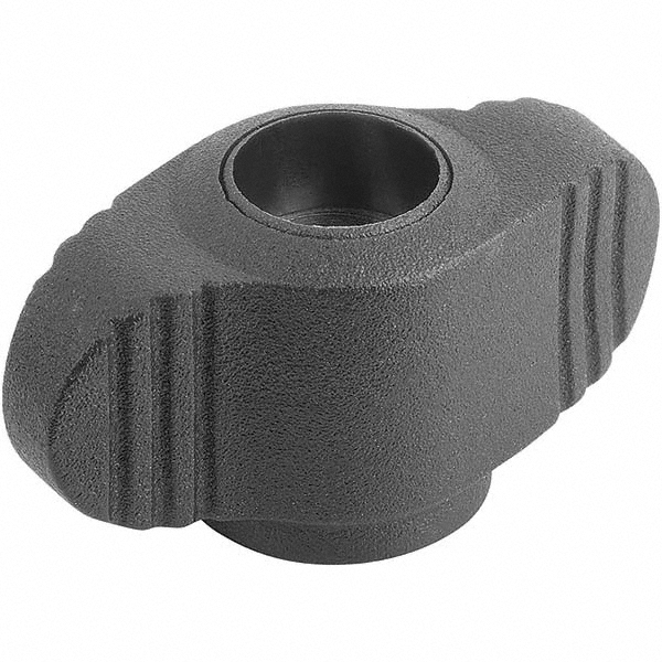 KIPP - M4 Hole Thread, 28mm Head Length, Female Insert Bar / Wing Knob | MSC Direct