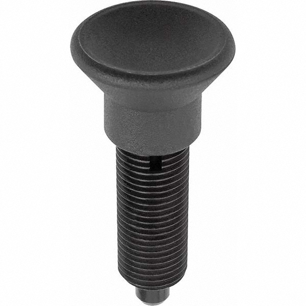 KIPP - 5/16-24, 21mm Thread Length, 4mm Plunger Diam, Hardened Locking ...