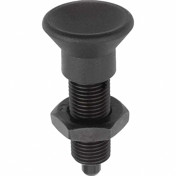 KIPP - 3/4-10, 40mm Thread Length, 10mm Plunger Dia, Hardened Locking ...