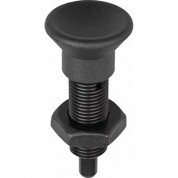 KIPP - 3/4-10, 40mm Thread Length, 10mm Plunger Dia, Hardened Locking ...