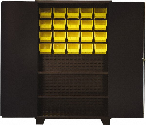 Jamco - Steel Storage Cabinet: 48" Wide, 24" Deep, 78" High | MSC Direct