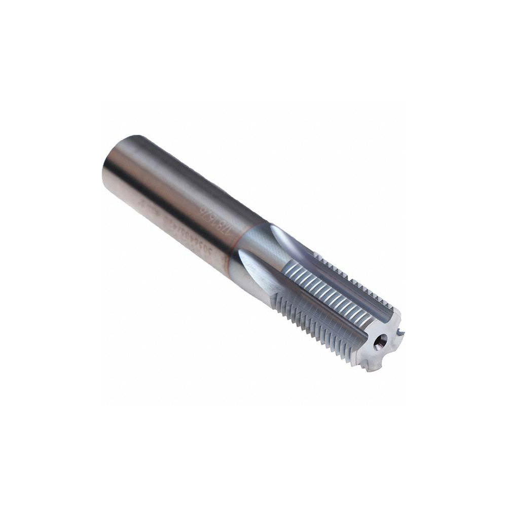 Emuge - Straight Flute Thread Mill: Internal, 5 Flutes, Solid Carbide ...