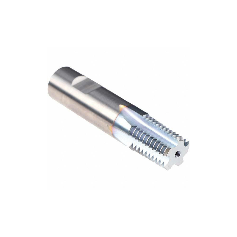 Emuge - Straight Flute Thread Mill: 1-11-1/2, Internal, 5 Flutes, Solid ...