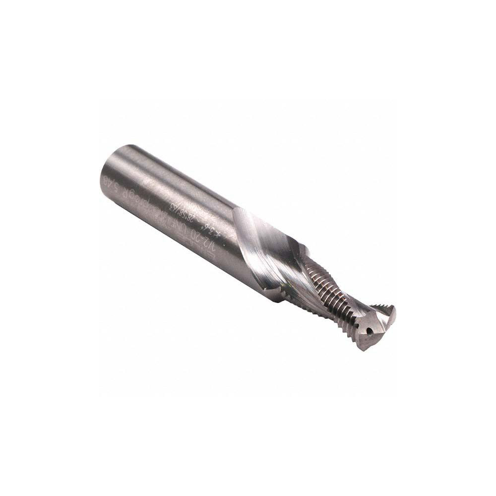 Emuge - Helical Flute Thread Mill: Internal, 2 Flute, 18.00 mm Shank ...