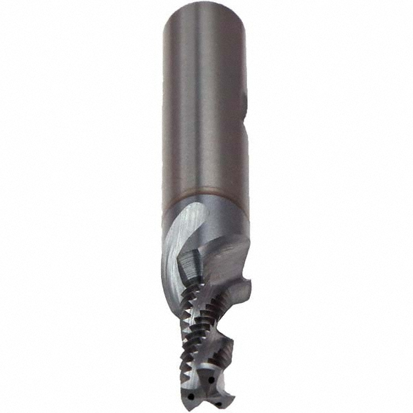 Emuge - Helical Flute Thread Mill: M12x1.75, Internal, 3 Flute, 14.00 ...