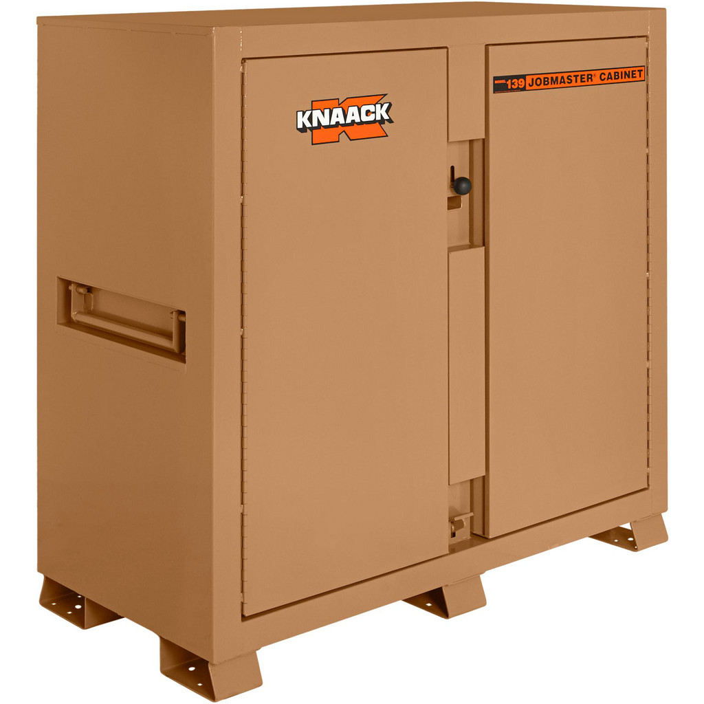 Knaack - Jobsite Cabinet: 60" Wide, 30" Deep, 60" High, 59.4 cu ft, 16 ...