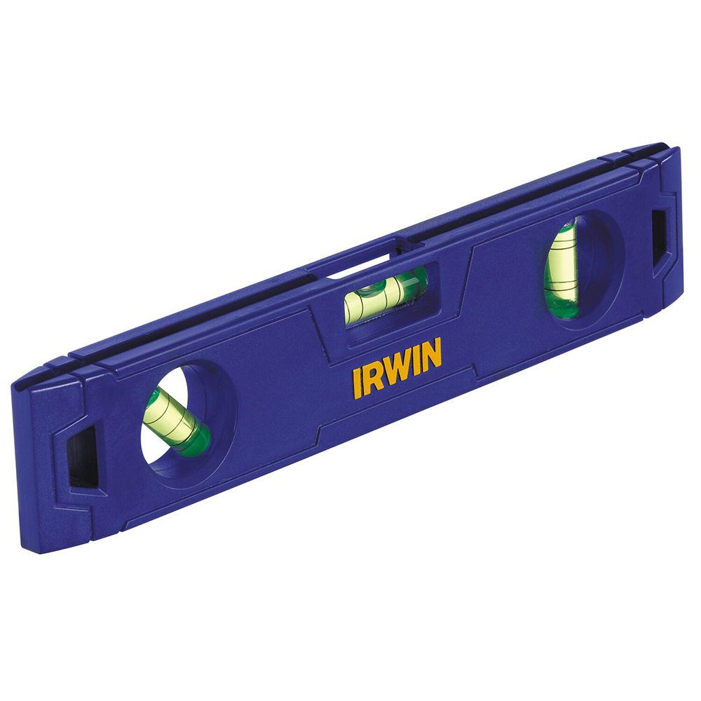 Irwin - Magnetic 9" Long 3 Vial Torpedo Level | MSC Direct