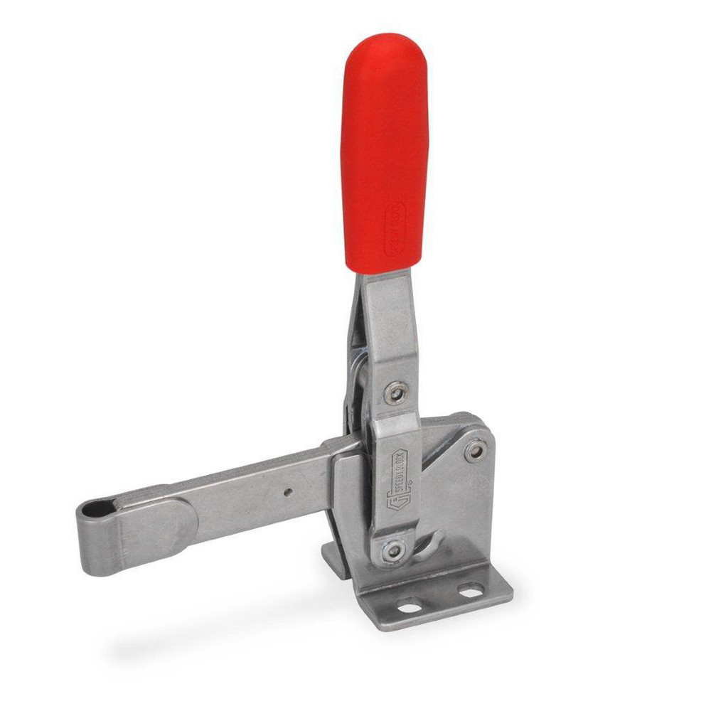 J.W. Winco - Manual Hold-Down Toggle Clamp: Vertical, Solid Bar ...