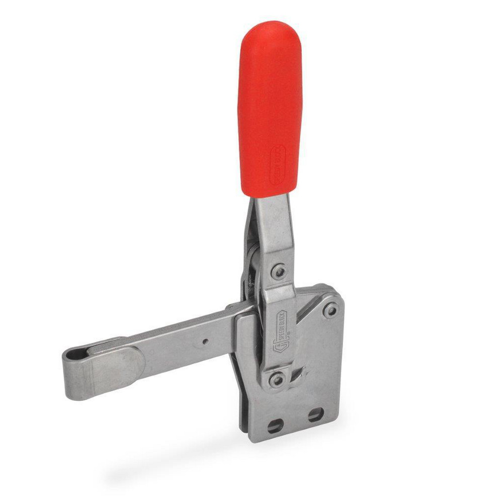 J.W. Winco - Manual Hold-Down Toggle Clamp: Vertical, Solid Bar ...