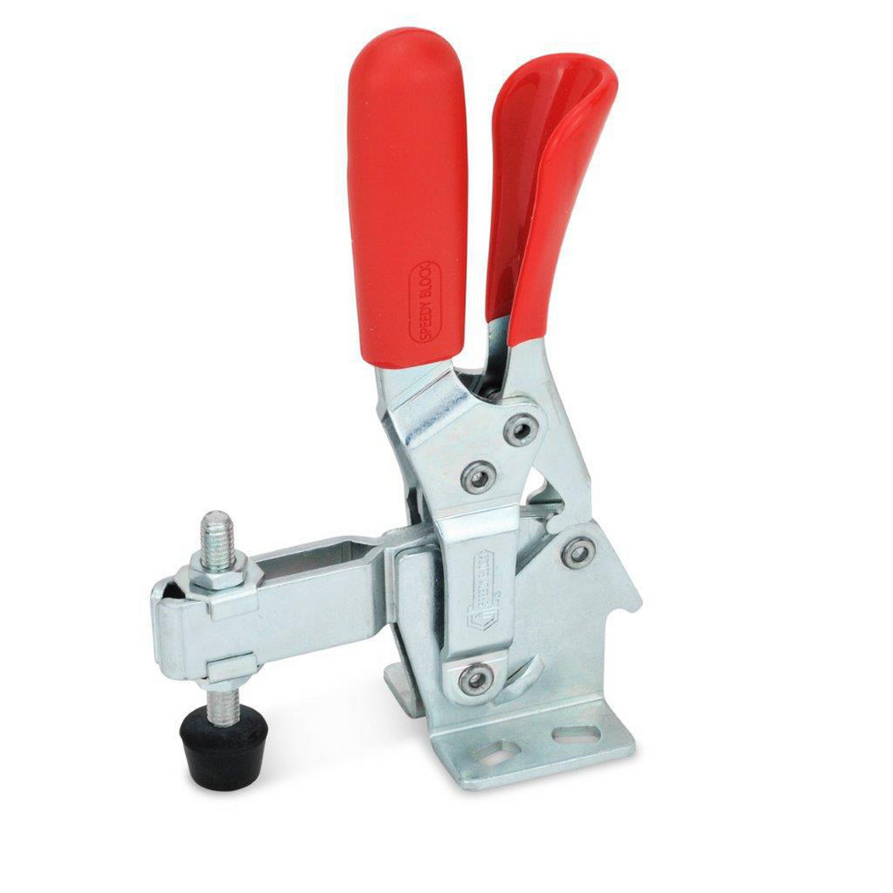 J.W. Winco - Manual Hold-Down Toggle Clamp: Vertical, U-Bar, Flanged ...