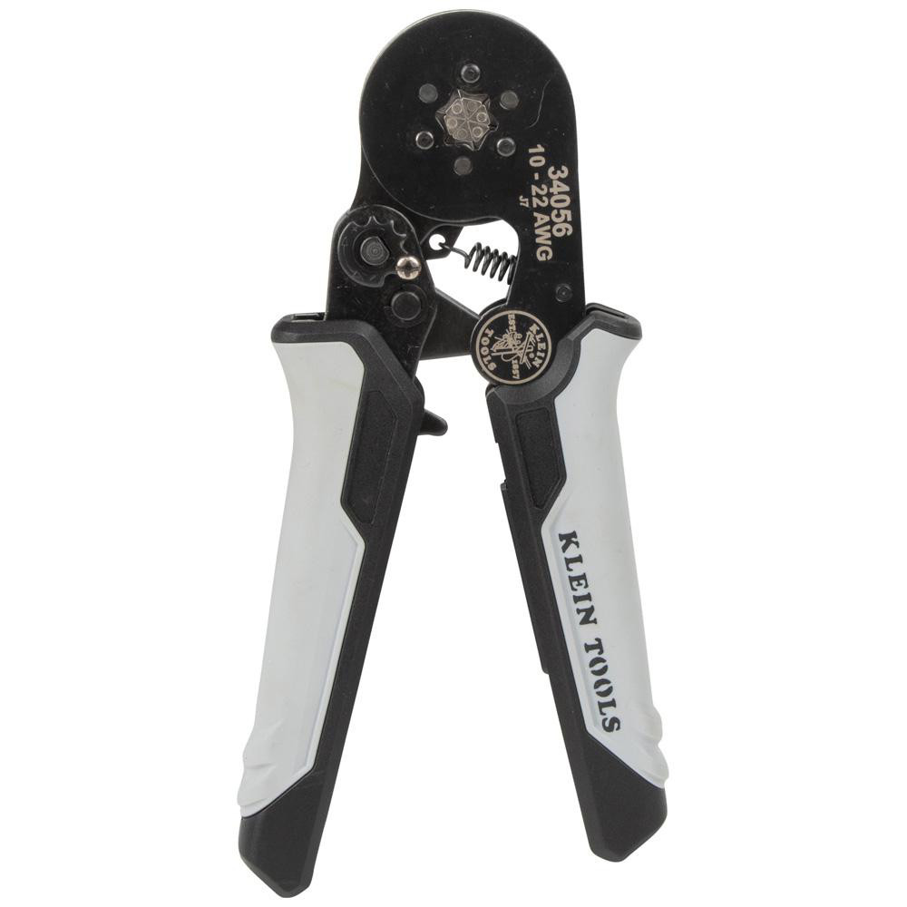 Klein Tools - Crimpers: Handle Style: Dual Material; Type: Ratcheting ...