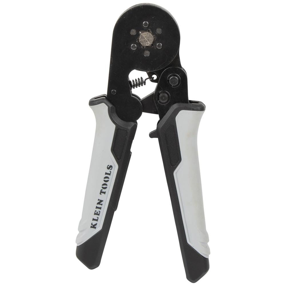 Klein Tools - Crimpers: Handle Style: Dual Material; Type: Ratcheting ...