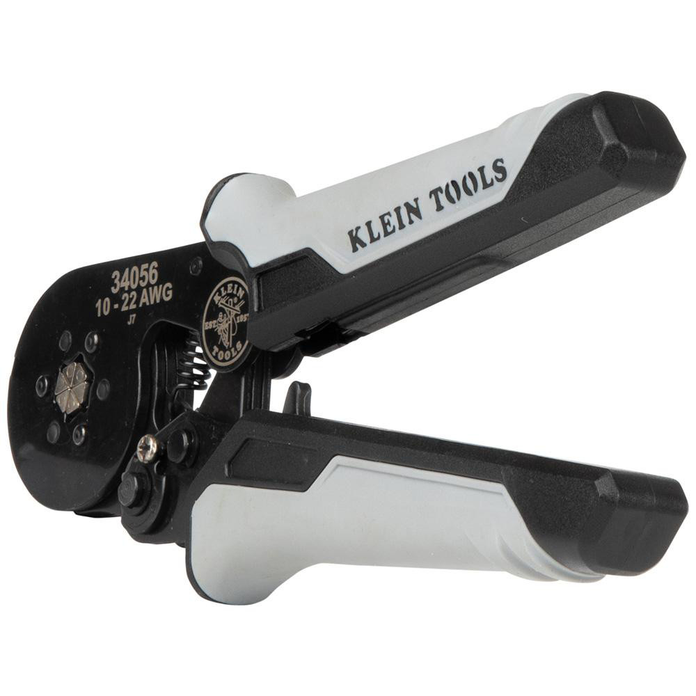 Klein Tools - Crimpers: Handle Style: Dual Material; Type: Ratcheting ...