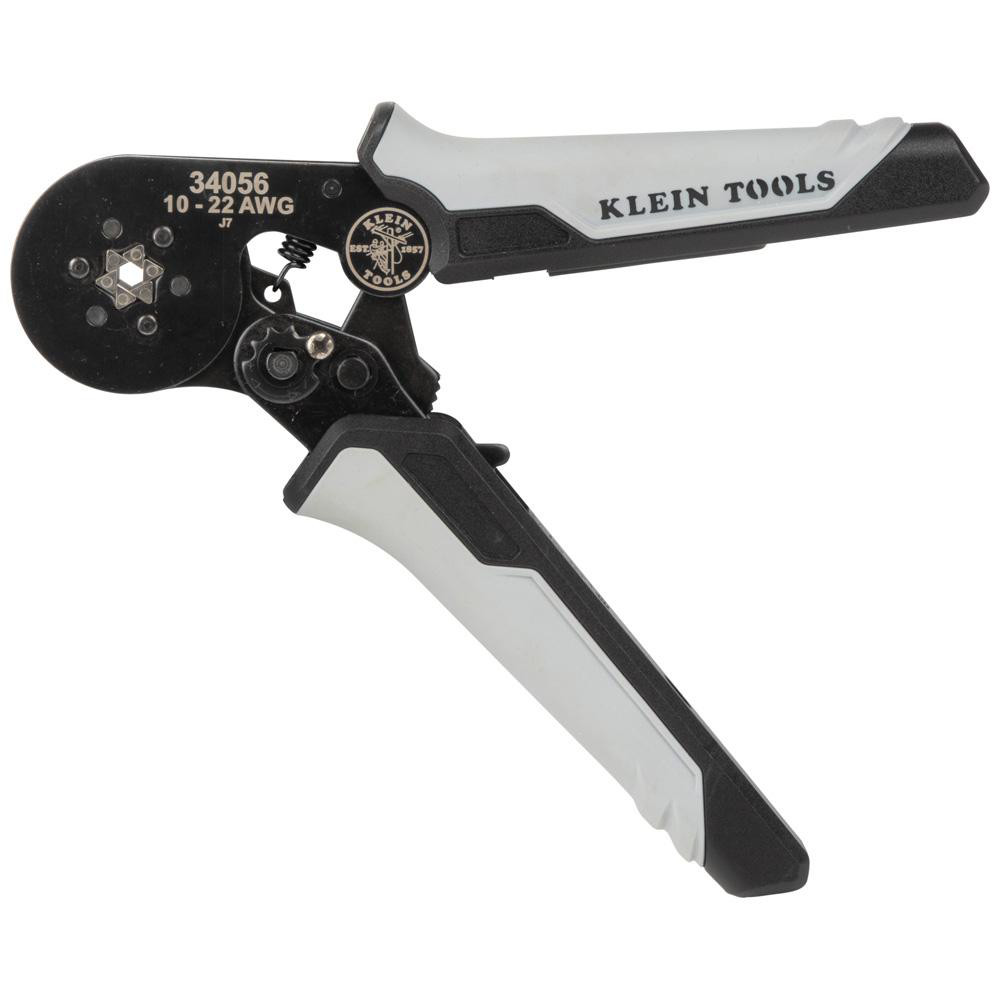 Klein Tools - Crimpers: Handle Style: Dual Material; Type: Ratcheting ...