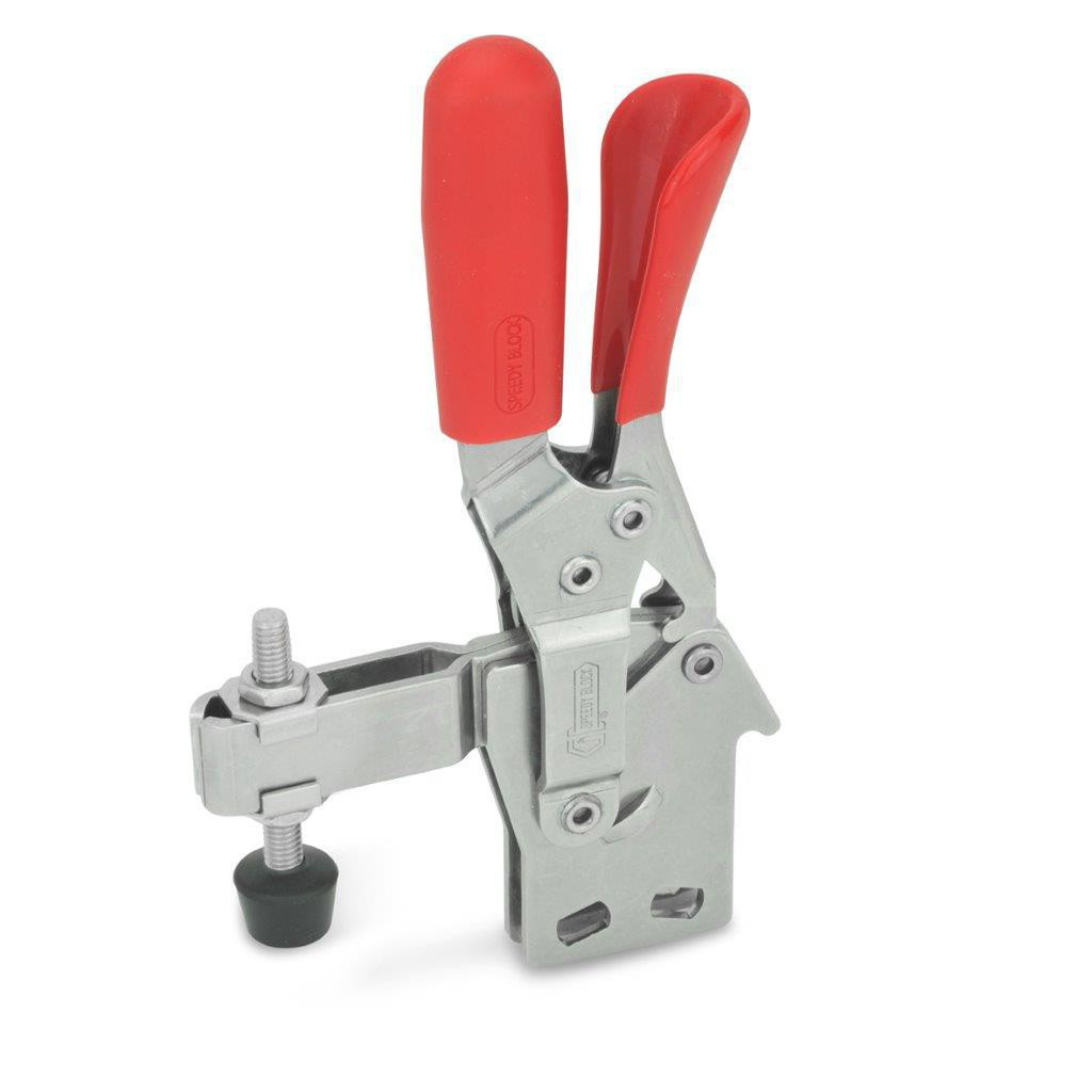 J.W. Winco - Manual Hold-Down Toggle Clamp: Vertical, U-Bar, Straight ...