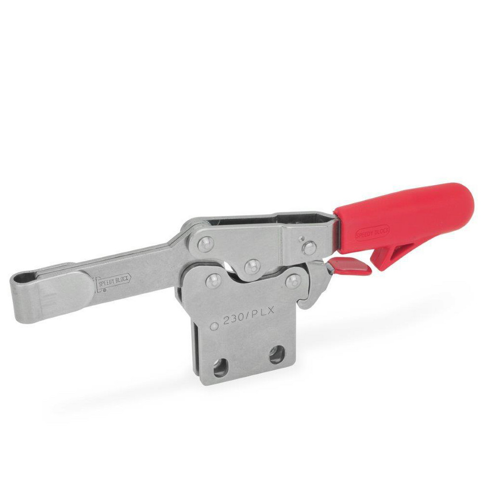 J.W. Winco - Manual Hold-Down Toggle Clamp: Horizontal, Solid Bar ...