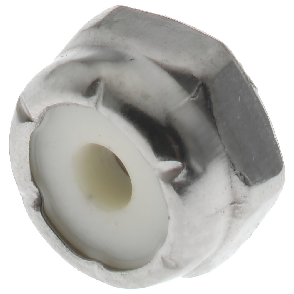 Value Collection - Hex Lock Nut: Insert, Nylon Insert, Grade 18-8 ...