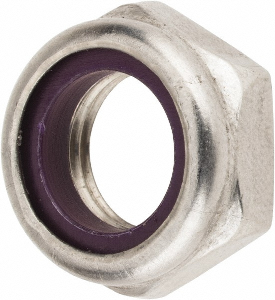 Value Collection - 1/2-20 UNF 18-8 Hex Lock Nut with Nylon Insert ...