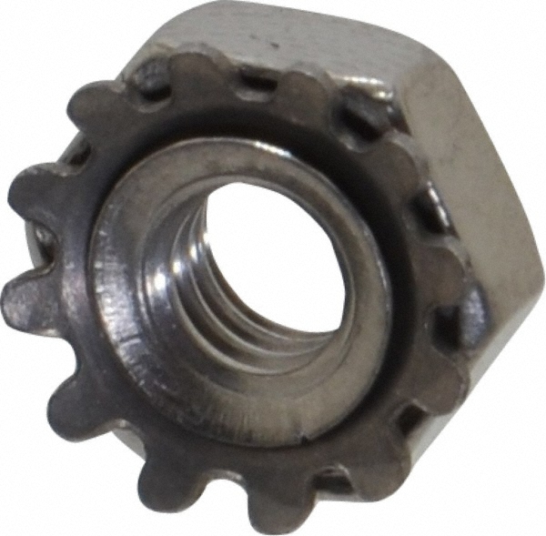 Value Collection - #8-32, 5/32" High, Uncoated, Stainless Steel K-Lock ...