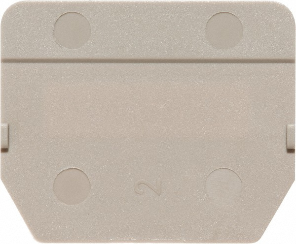 Cooper Bussmann - 2" High x 2.4" Long, Terminal Block Partition Plate ...