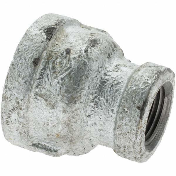 Value Collection - Malleable Iron Pipe Reducing Coupling: 3/4 x 3/8" Fitting | MSC Direct
