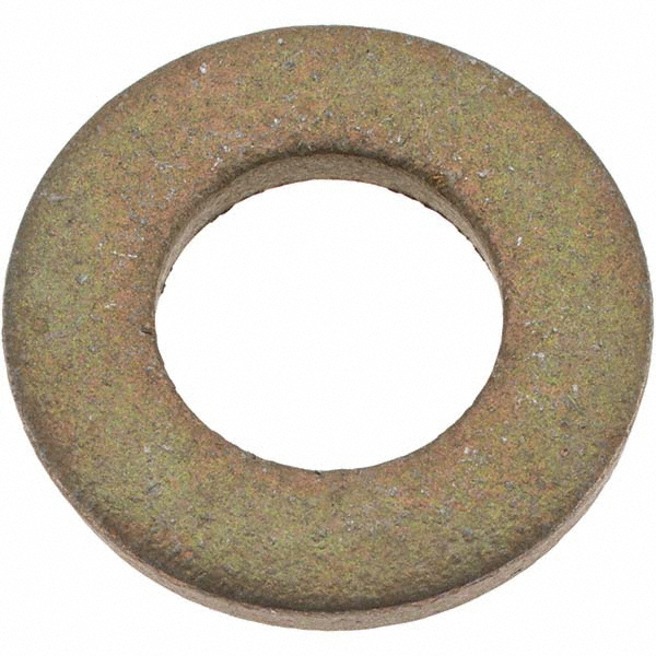 Value Collection - 1" Screw, SAE Flat Washer: Grade 8 Steel, Yellow ...