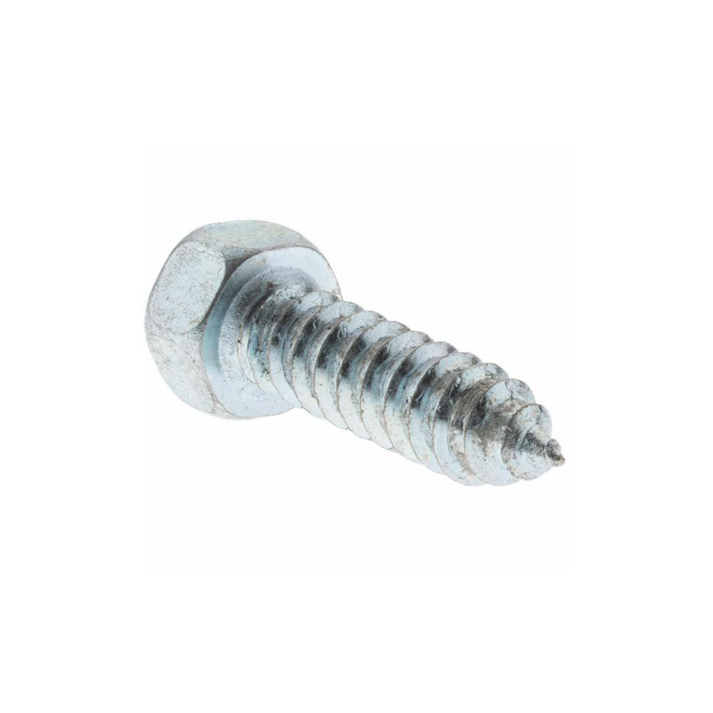 Value Collection - Sheet Metal Screw: 1/4, Hex Head, Hex Drive, 7/8 ...