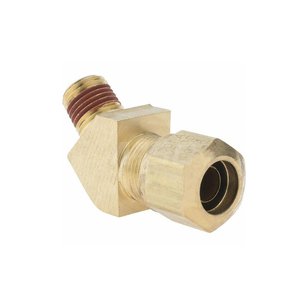 Eaton - Compression Tube Elbow: 1/2" Tube OD, Compression x MNPT | MSC ...