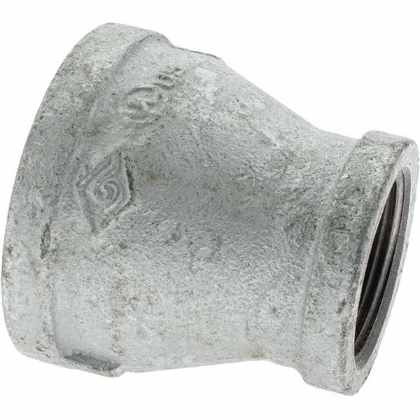 Value Collection - Malleable Iron Pipe Reducing Coupling: 2 x 1-1/4 ...