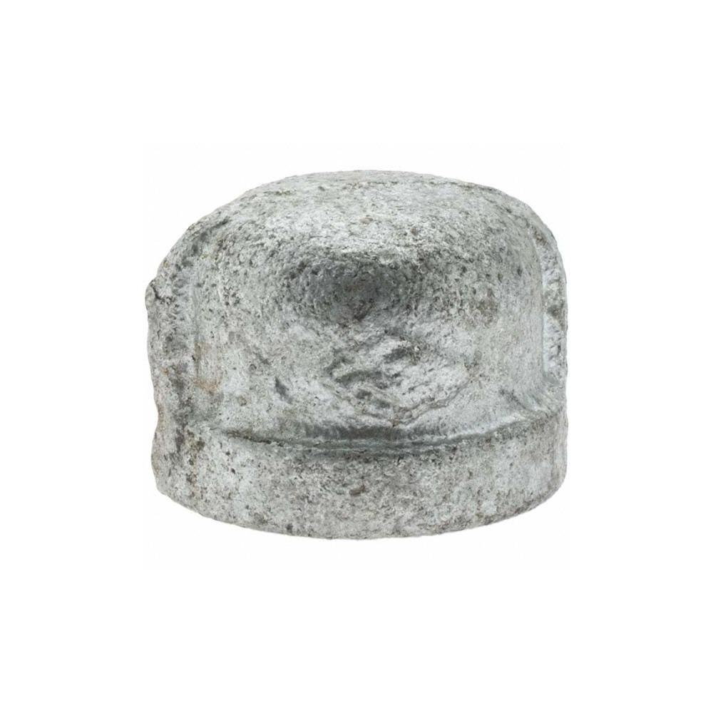 Value Collection - 1/2" Galvanized Malleable Iron Pipe End Cap ...