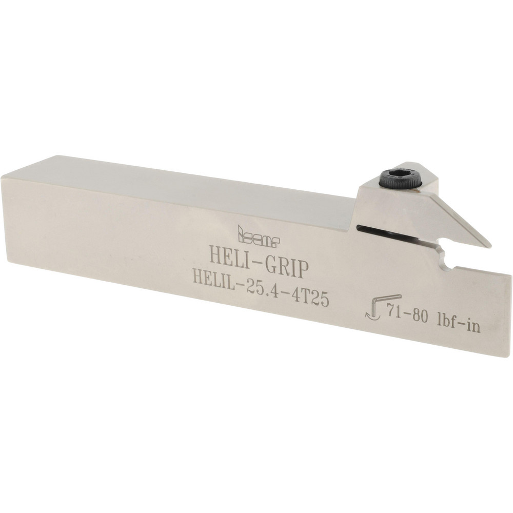 Iscar - Indexable Grooving Toolholder: HELIL 25.4-4T25, External, Left ...