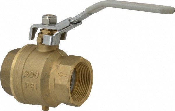 Value Collection - Full Port Manual Ball Valve: 1-1/2" Pipe, Full Port ...