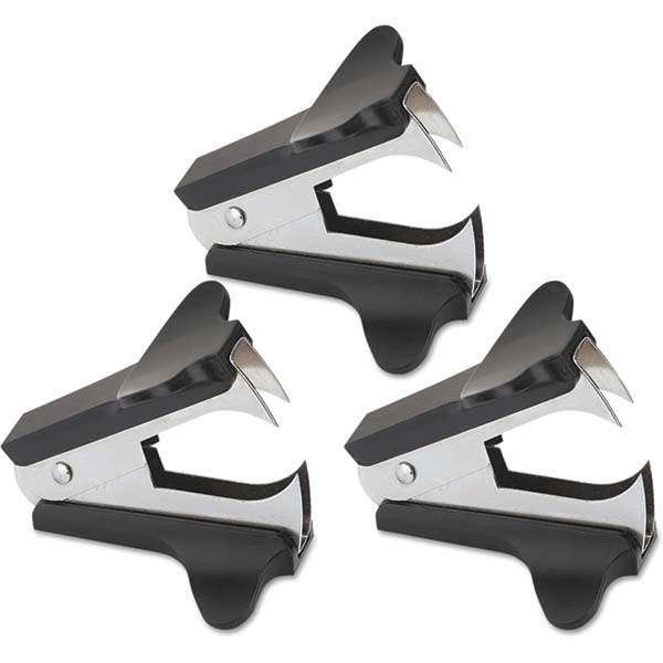 UNIVERSAL - Staple Pullers & Removers; Type: Jaw ; Color: Black ...