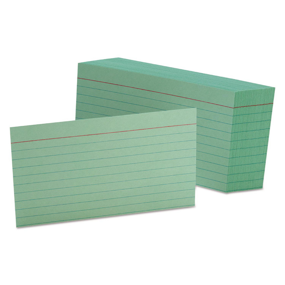 OXFORD - Tabs, Indexes & Dividers: Tab Type: Index Cards; Color: Green ...