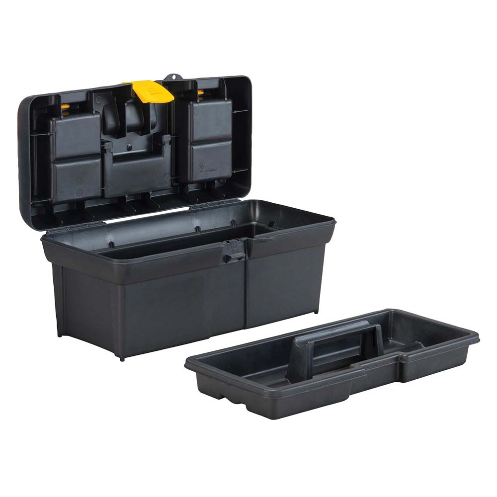 Stanley - Polypropylene Tool Box: 1 Drawer, 4 Compartment | MSC Direct