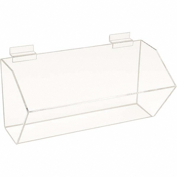 ECONOCO - Plastic Slatwall Bin: Clear | MSC Direct