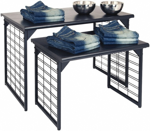 ECONOCO - Nesting Table: Matte Black Table Top | MSC Direct