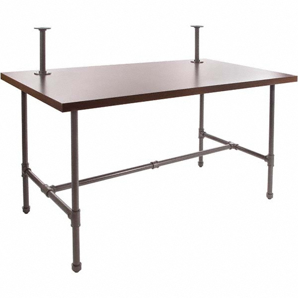 ECONOCO - Nesting Table: Gray Table Top, 50" OAL, 12" OAW, 12" OAH ...