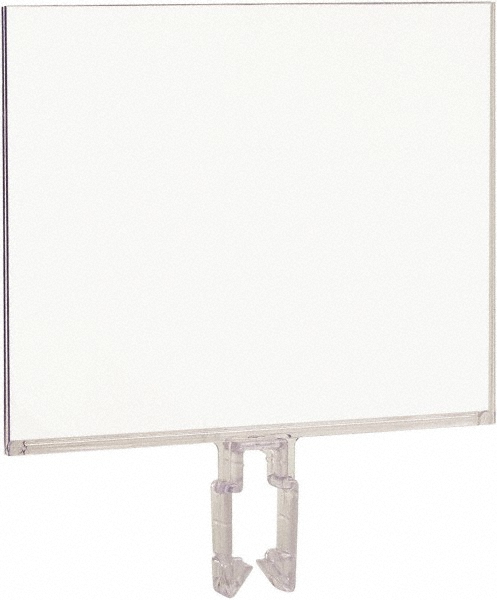 ECONOCO - 7 Inch Wide x 5-1/2 Inch High Sign Compatibility, Acrylic ...