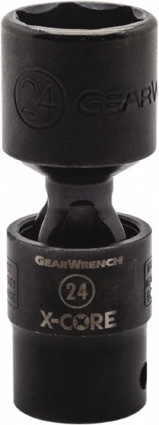 GEARWRENCH - Impact Socket: 1/2" Drive, 22 mm Socket, Hex Drive | MSC ...