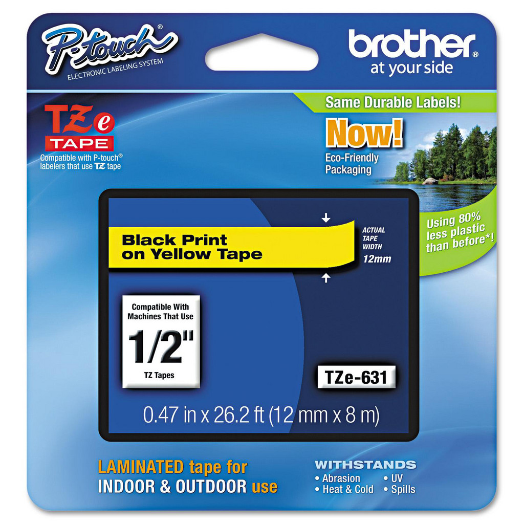 Brother - Labels, Ribbons & Tapes: Tape Type: Standard Adhesive ...