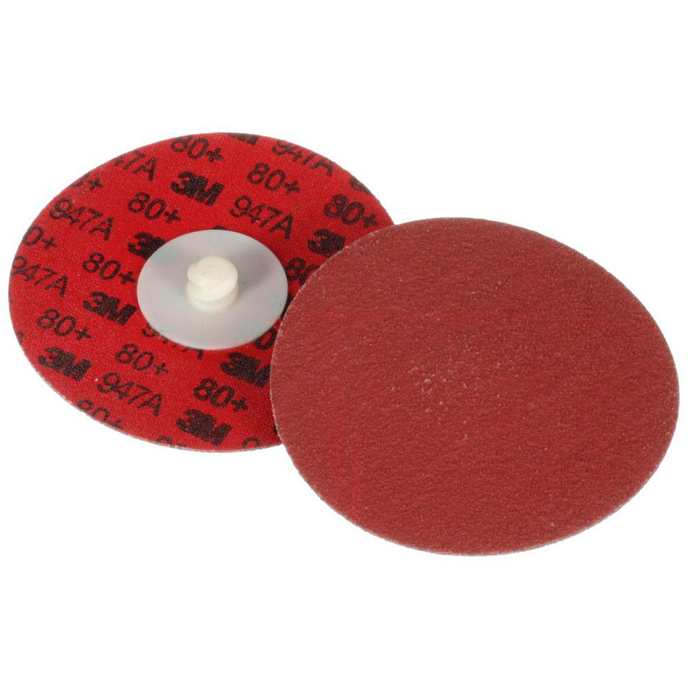 3M - Quick-Change Disc: TR, 4" Dia, 80+ Grit, Precision Shaped Ceramic ...