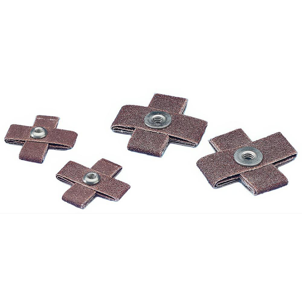 3M - 80 Grit, Medium Grade, Ceramic, Cross Pad | MSC Direct