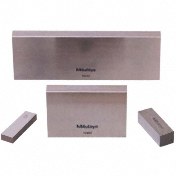 Mitutoyo - Rectangle Steel Gage Block: 0.01", Grade 0 | MSC Direct