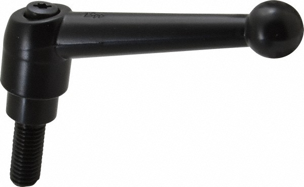 KIPP - Threaded Stud Adjustable Clamping Handle: M10 x 1.50 Thread, 21 ...