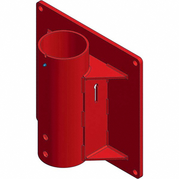 THERN - Davit Crane Bases: Wall Mount Base, 15.88, 0.69, 14.50 | MSC Direct