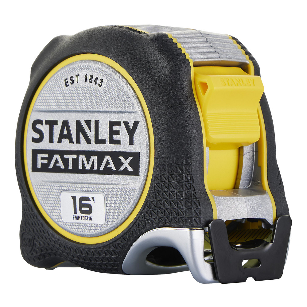 Stanley - Tape Measures: Length Ft.: 16.000; Graduation (Inch): 1/16 ...