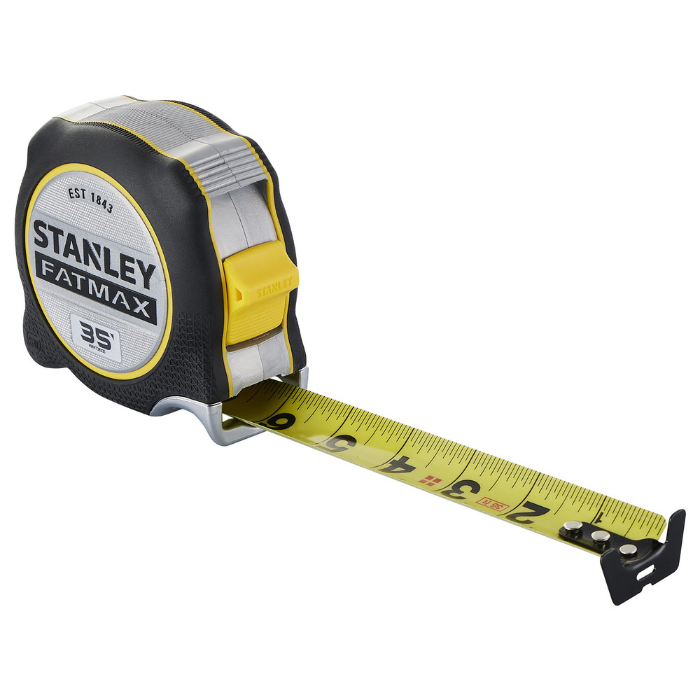 Stanley - Tape Measures: Length Ft.: 35.000; Graduation (Inch): 1/16 ...