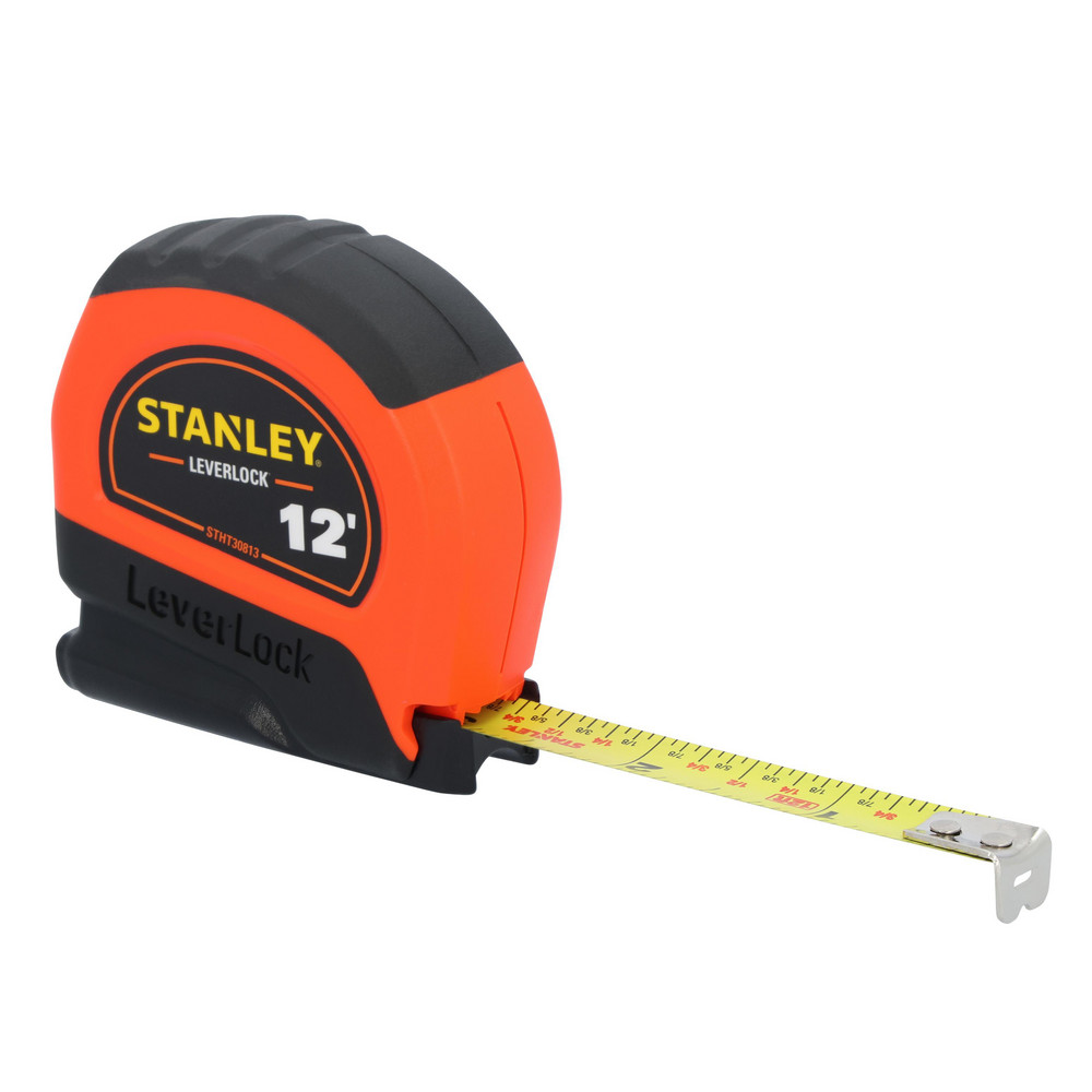 Stanley - Tape Measures: Length Ft.: 12.000; Graduation (Inch): 1/16 ...